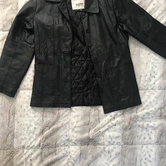Gianni Ferrara | Jackets & Coats | Vintage Gianni Ferrara Leather ...